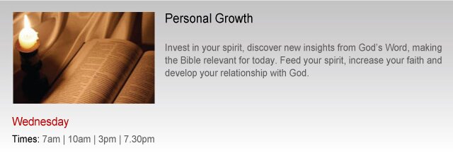 Timetable - UCKG HelpCentre