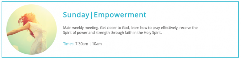 Our Timetable - UCKG HelpCentre